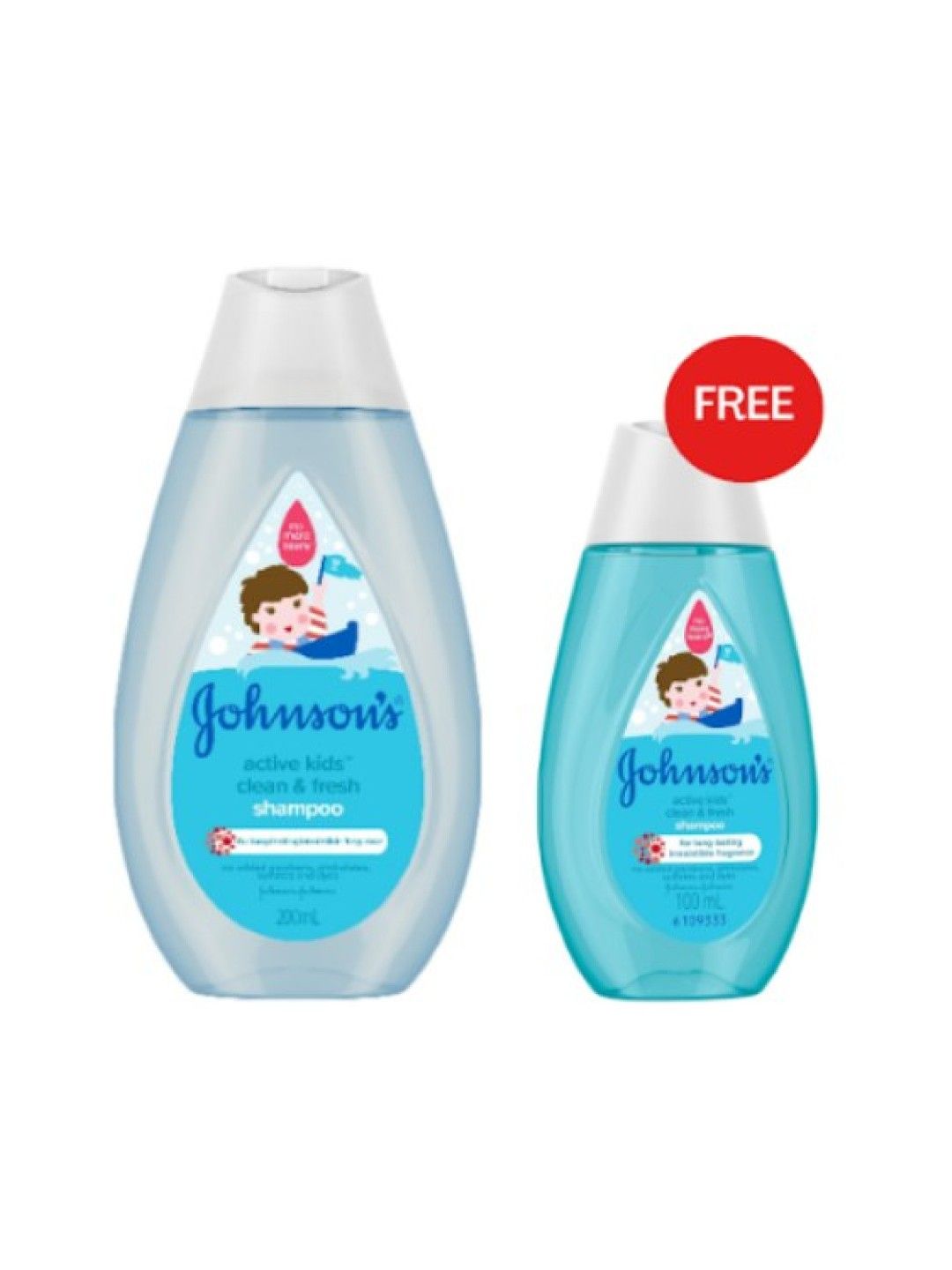 Johnson's Active Kids Clean and Fresh Shampoo (200ml